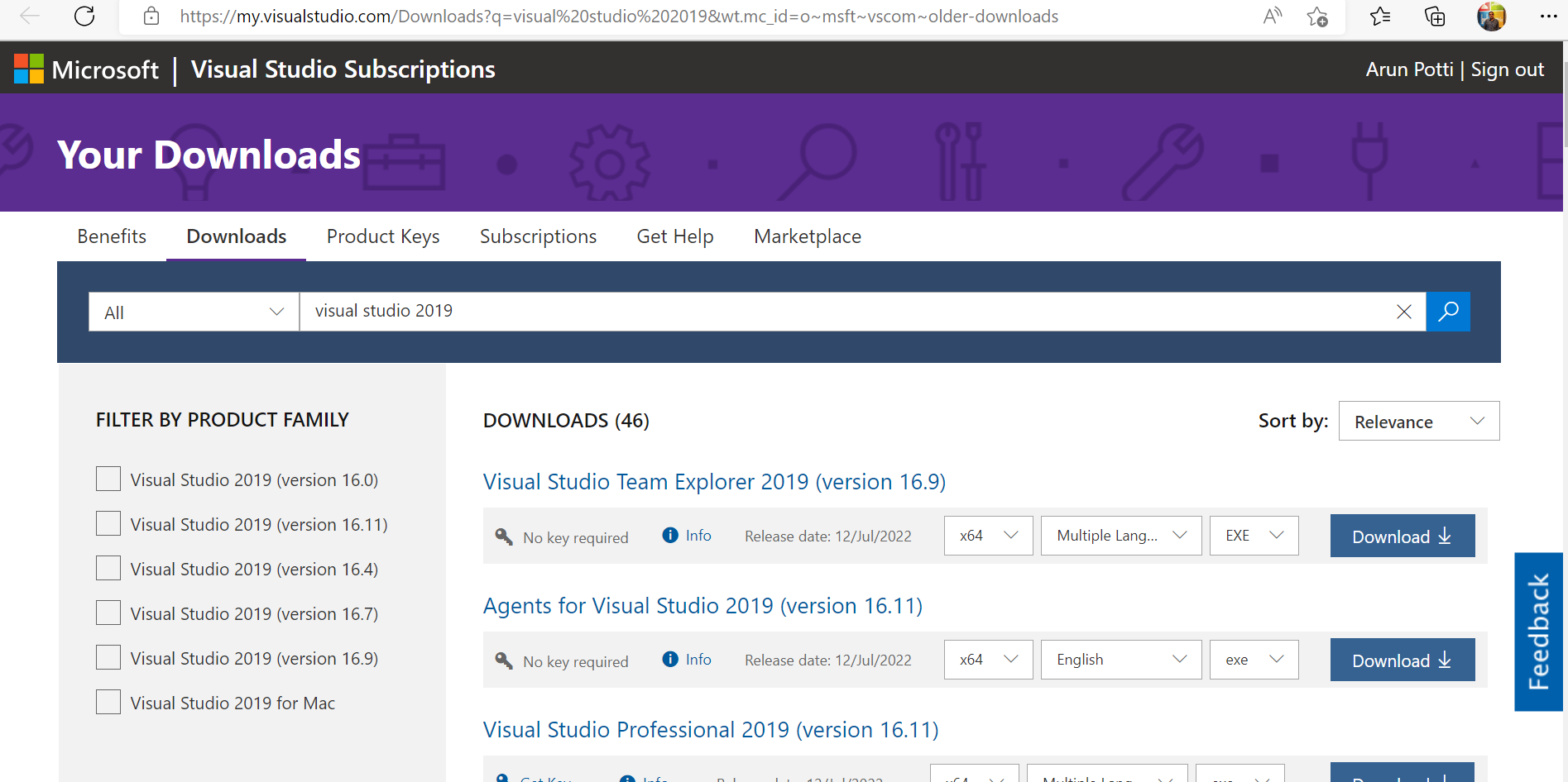 How To Install The Older Versions Of Visual Studio