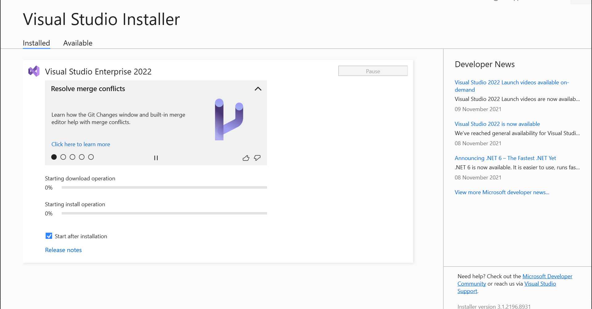 How To Install Visual Studio 2022