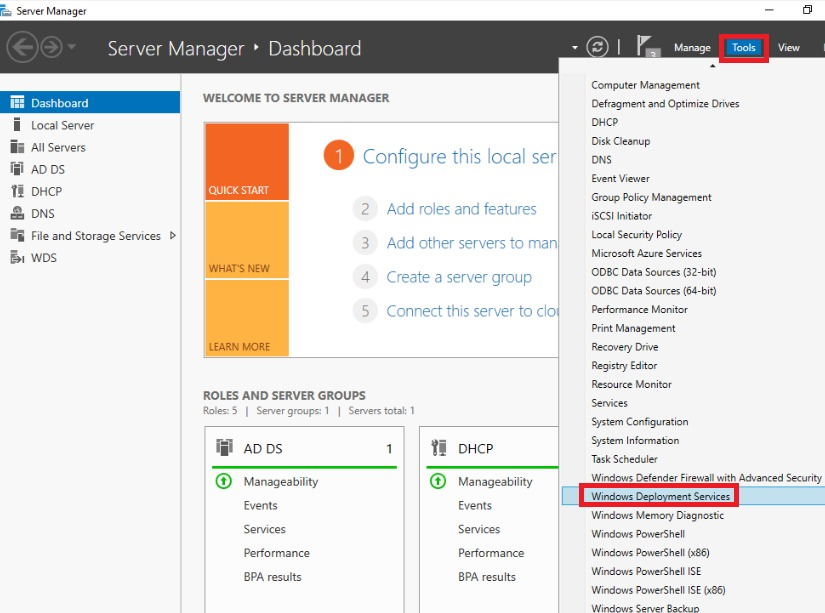 How to Install WDS in Server?