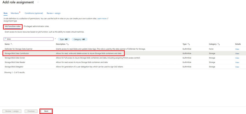 How To integrate An Azure Storage Account With Azure Active Directory