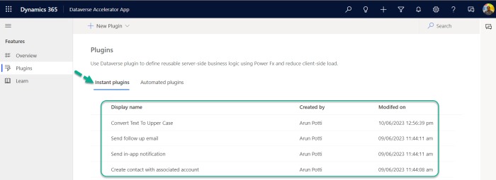 How to Integrate Instant Plugins in the Canvas App?