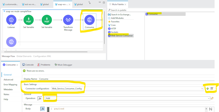How To Invoke SOAP Web Service in MuleSoft