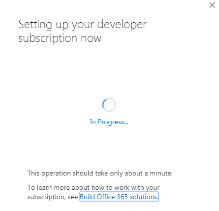 How To Join The Office 365 Developer Program
