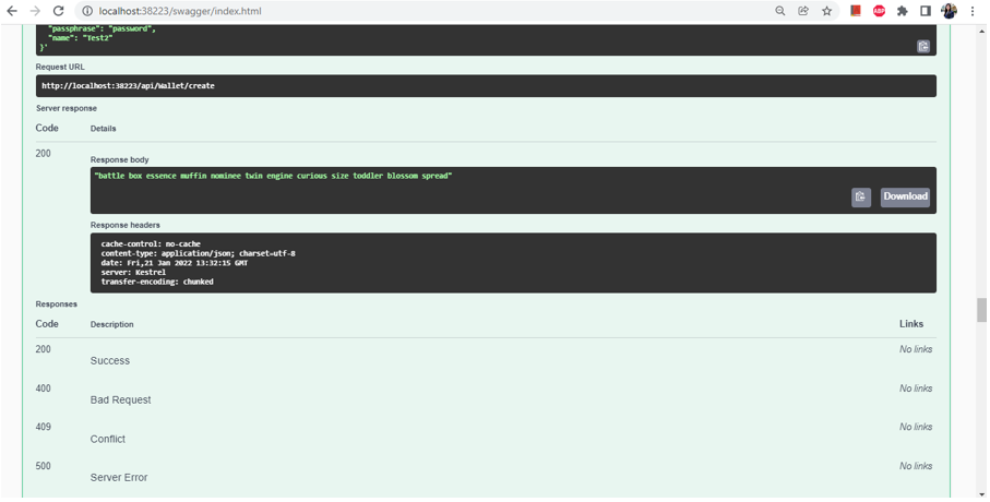 How To Perform Transaction Using Swagger API On Stratis Blockchain