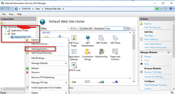 How to Publish Web Applications in Internet Information Services(IIS)