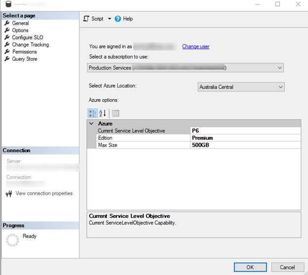 How To Quickly Change Azure SQL Database Service Level Objectives