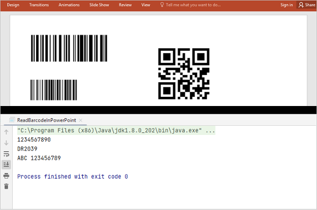 How to Read Barcode in Word, Excel, PowerPoint or PDF Documents in Java