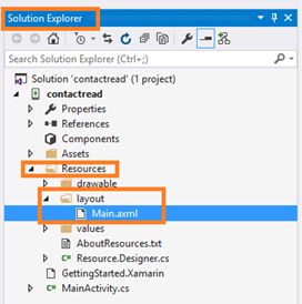 How To Read Contacts In Xamarin Android App Using Visual Studio 2015