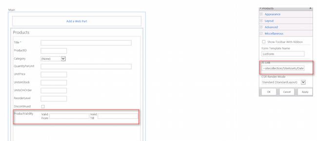 SharePoint 2013: How to Render Single Line of Text as Date Range ...