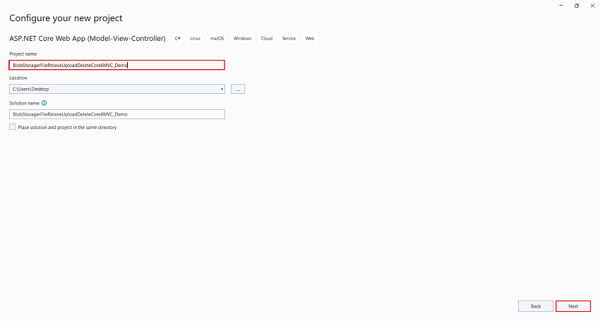 How To Retrieve Upload And Delete Blob Storage File Using Core 6 Mvc