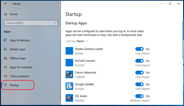 How To Run Programs, Files And Folders At Startup In Windows 10