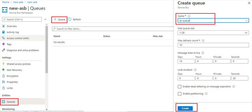 How to Send & Read Messages with Azure Service Bus Queues in Azure ...
