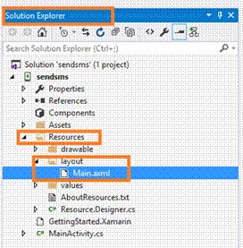 How To Send SMS Message Using SMS Manager Or An Intent In Xamarin Android App Using Visual ...
