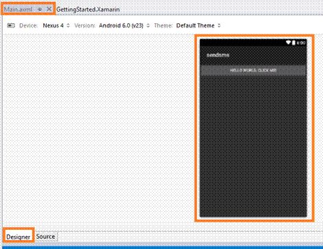 How To Send SMS Message Using SMS Manager Or An Intent In Xamarin Android App Using Visual ...