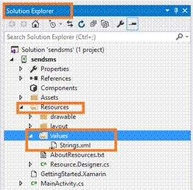How To Send SMS Message Using SMS Manager Or An Intent In Xamarin Android App Using Visual ...