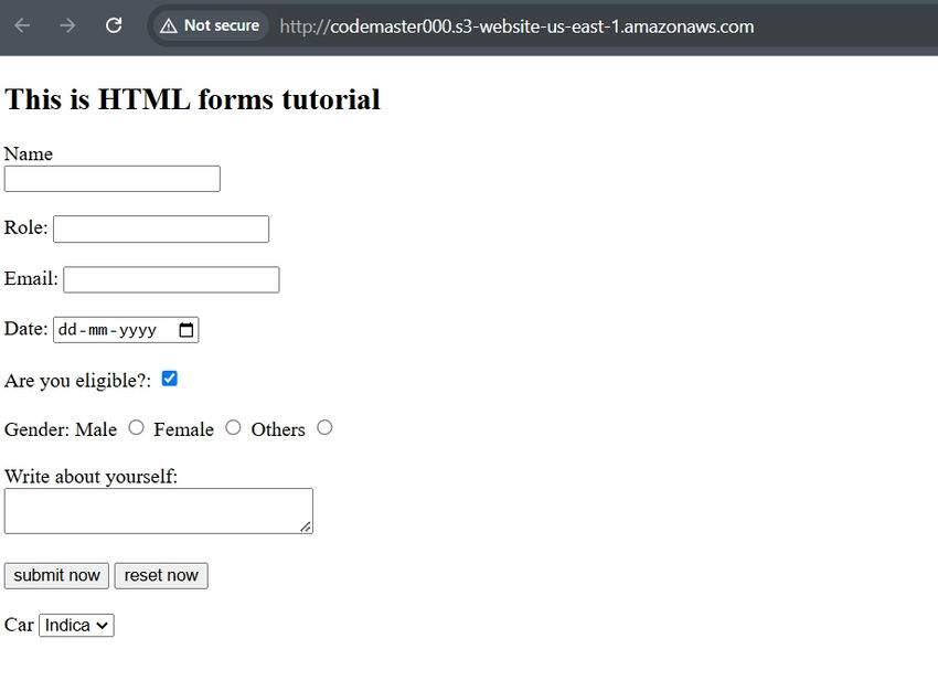 How To Set Up An S3 Bucket For Static Website Hosting In Aws 9996
