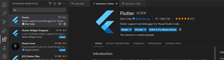 How to Set Up the Flutter Environment in Visual Studio Code on Windows System