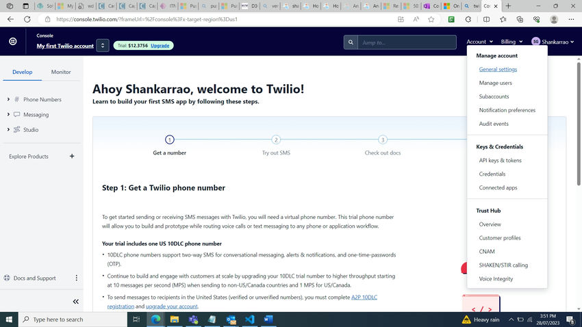 How to Set Up Twilio WhatsApp API?