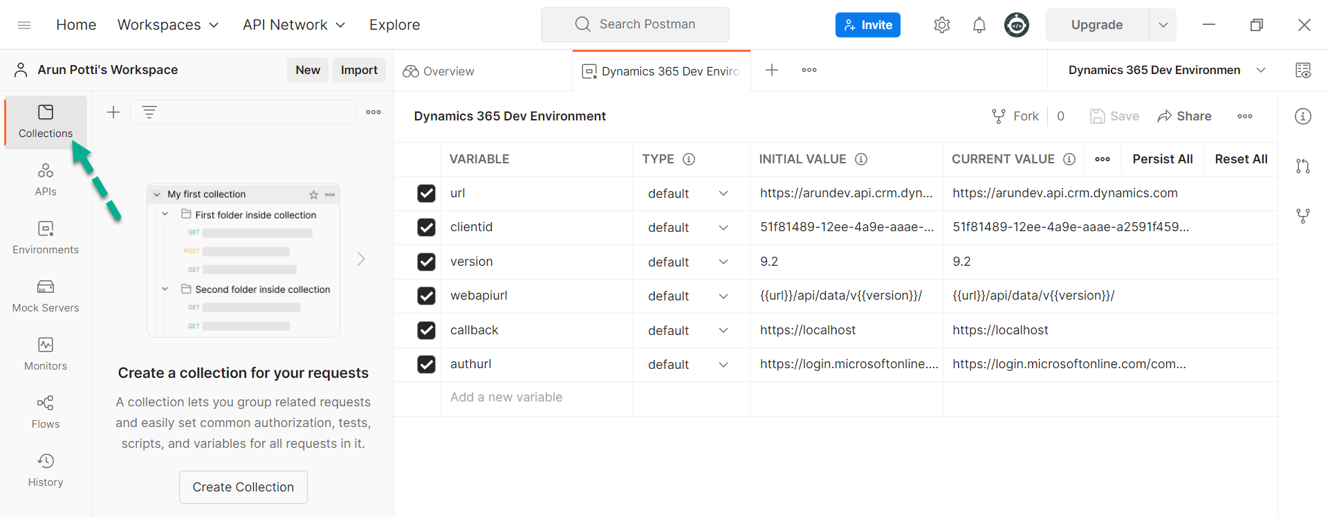How To Setup And Connect To The Dataverse Environment In Postman