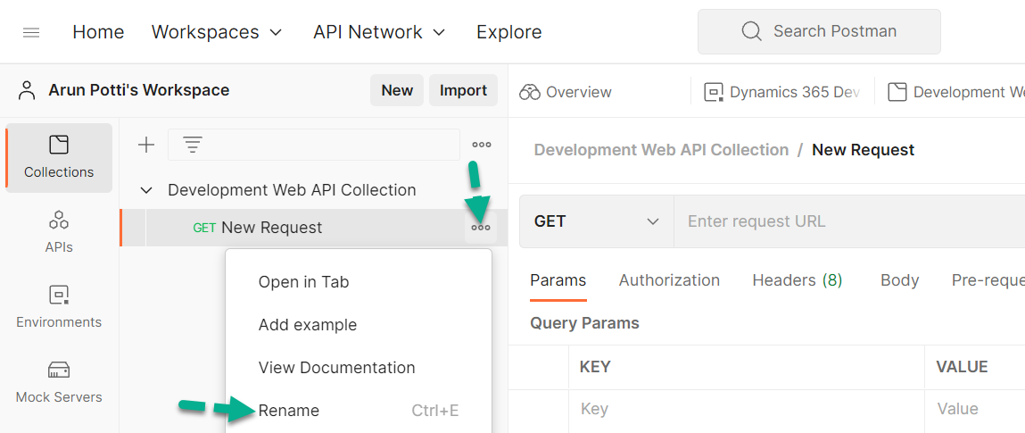 How To Setup And Connect To The Dataverse Environment In Postman