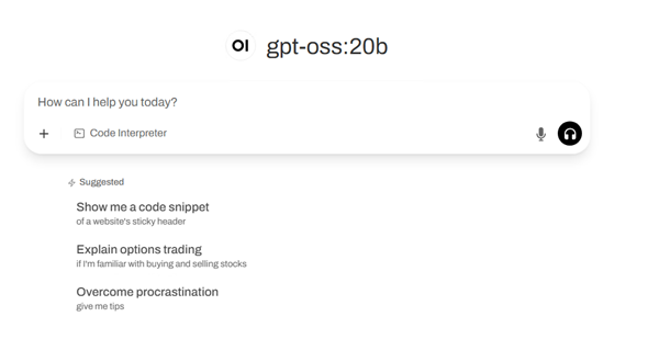 How to Setup Ollama gpt-oss with Open WebUI