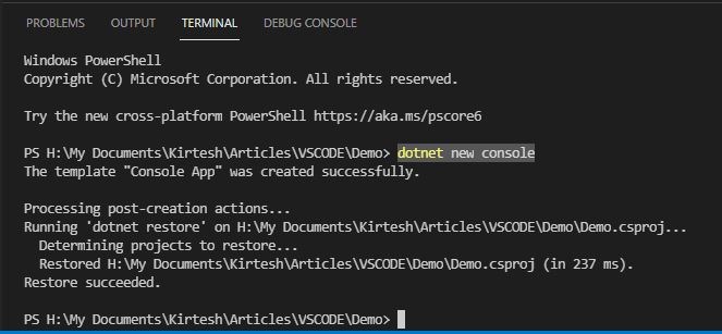 How To Setup Visual Studio Code For C# 10 And .Net 6.0