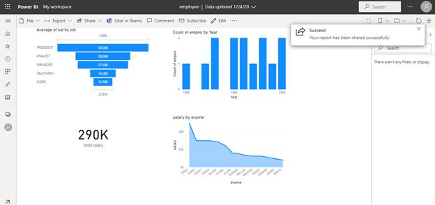 How To Share A Power BI Report