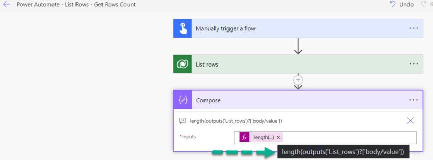 How To Show The Power Automate Complete Expressions?