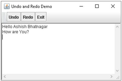 How To Support Undo And Redo In Components Based On The Jtextcomponent ...
