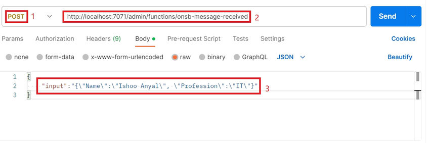 How To Trigger Service Bus Trigger Function App From Postman
