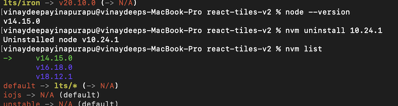 How to Uninstall SPFx Tool Chain