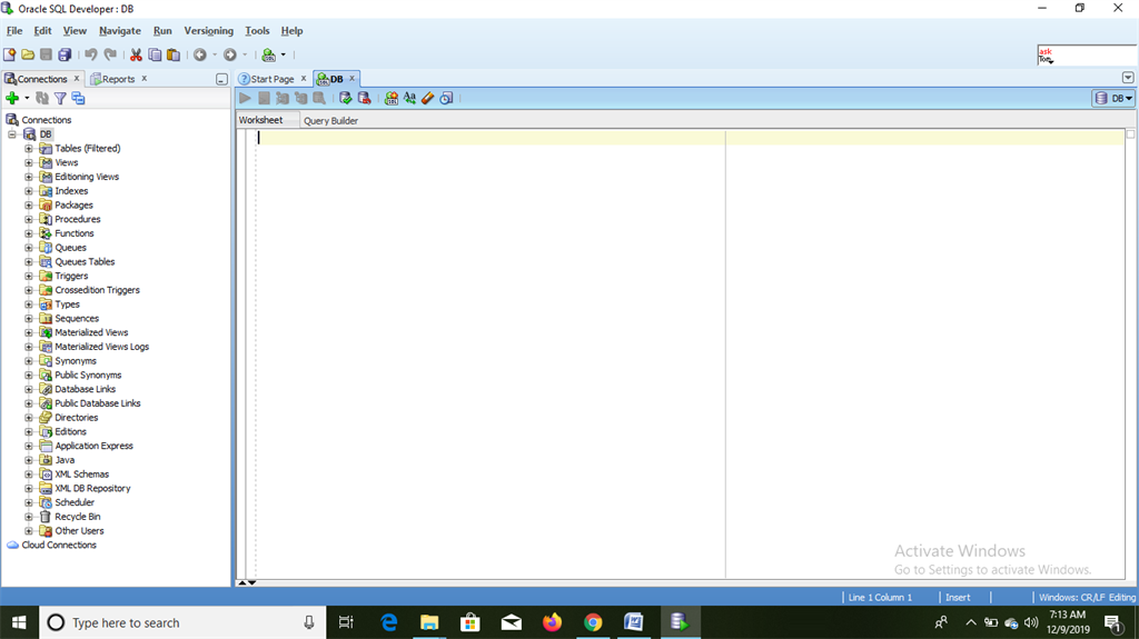 How To Unlock HR Schema In Oracle-12C Or How To Fix The ORA - 01033 Error
