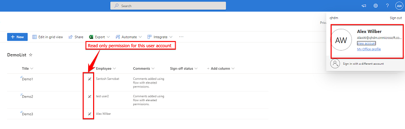 How To Update List Items With Elevated Access To Read-only Content Using Power Automate