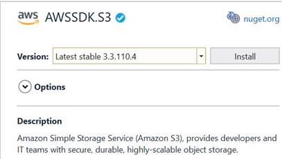 How To Upload A File To Amazon S3 Using AWS SDK In MVC