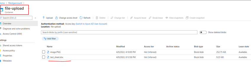 How To Upload Files Into Azure Blob Storage Using Azure Functions In C#