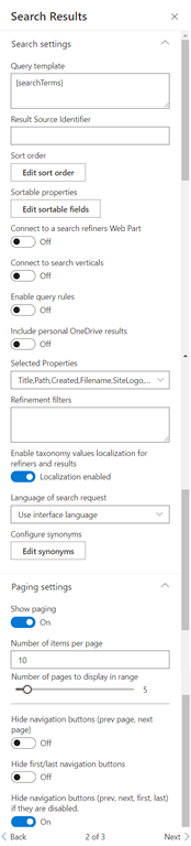 How To Use And Configure PnP Search WebPart