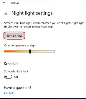 How To Use Blue Light Filter In Windows 10