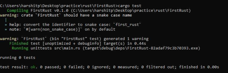 How To Use Cargo Commands In Rust?
