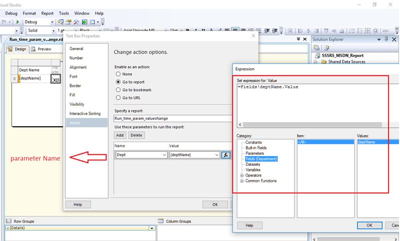 How To Use Checkbox In SSRS