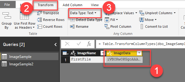 How To Use Images Stored In Sql Server Table With Images And Varbinary Datatype In Power Bi