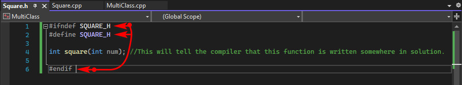 How To Use Multiple Code Files Custom Headers And Source In C 9699