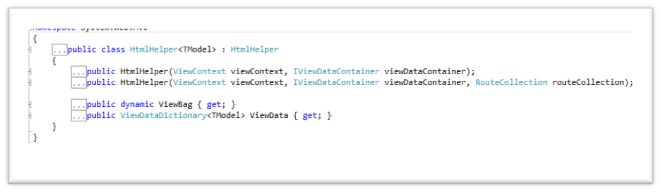 HTML Helper Methods In MVC