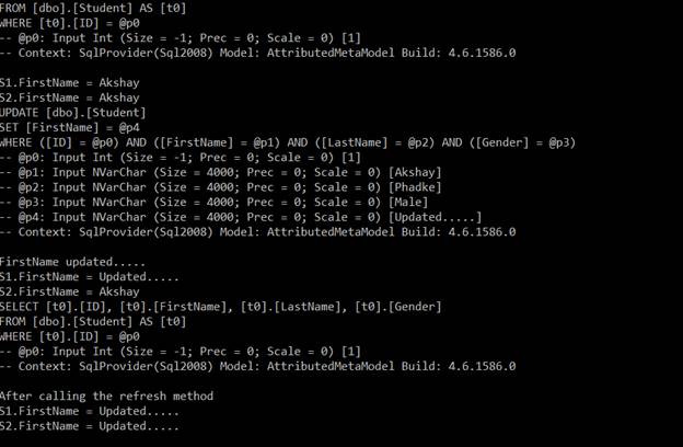 Identity Cache In LINQ To SQL