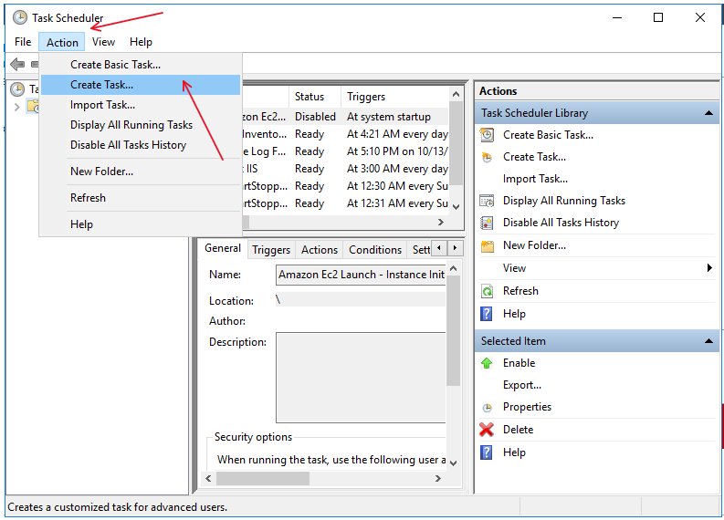 Remove IIS Log Files (2) --- Automation by Windows Task Scheduler