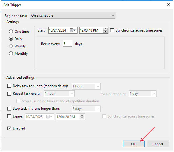 Remove Iis Log Files 2 Automation By Windows Task Scheduler