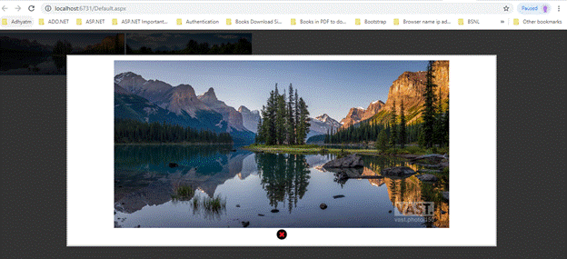 Image Popup In ASP.NET Using AJAXControlToolkit ModalPopupExtender