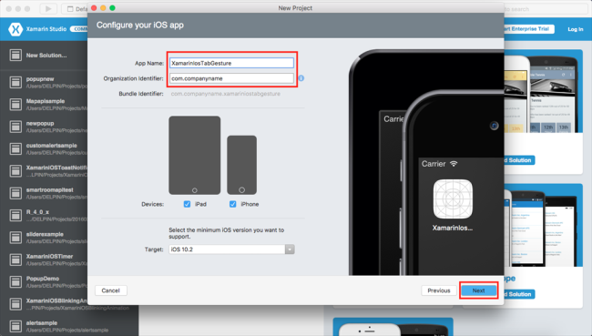 Image Tap Gesture Recognizer In Xamarin iOS Image Tap Gesture Recognizer In Xamarin iOS