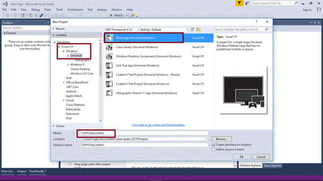 Slideable ListItem Control Using Images In UWP