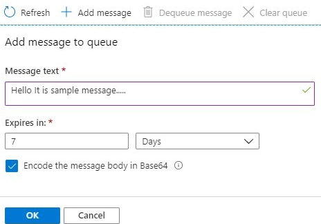 Implement Azure Queue Using ASP.NET Core Console Application