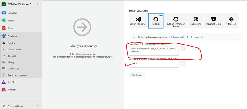 Implement CI/CD for SQL Server with Visual Studio and Azure DevOps